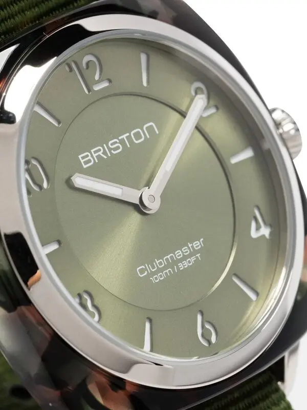 BRISTON Clubmaster Chic 36mm Watch - Green