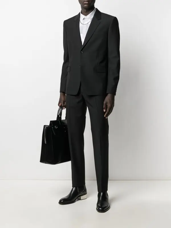 Alexander McQueen Slim-leg Tailored Trousers - Black