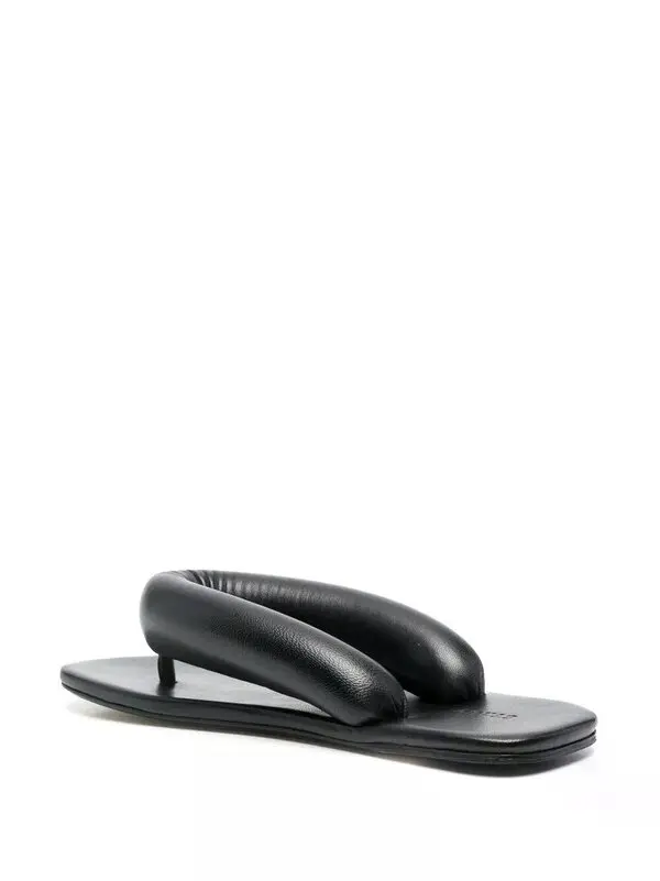Staud Padded Slip-on Leather Sandals