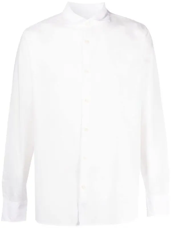 DEPERLU Long-sleeved Cotton Shirt