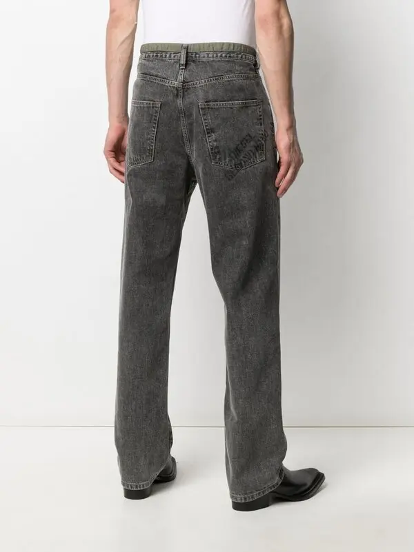DIESEL® Mid-rise Straight-leg Jeans