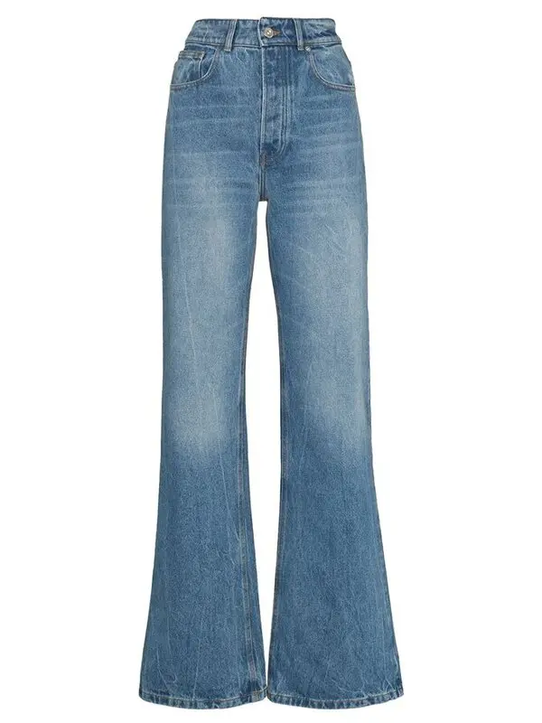 Rabanne High-rise Wide-leg Jeans
