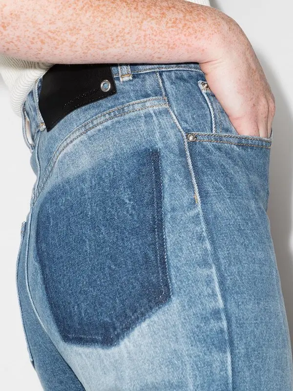 Rabanne High-rise Wide-leg Jeans