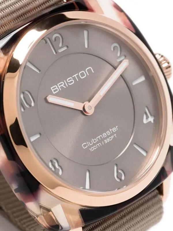 BRISTON Clubmaster Chic 36mm Watch - Grey
