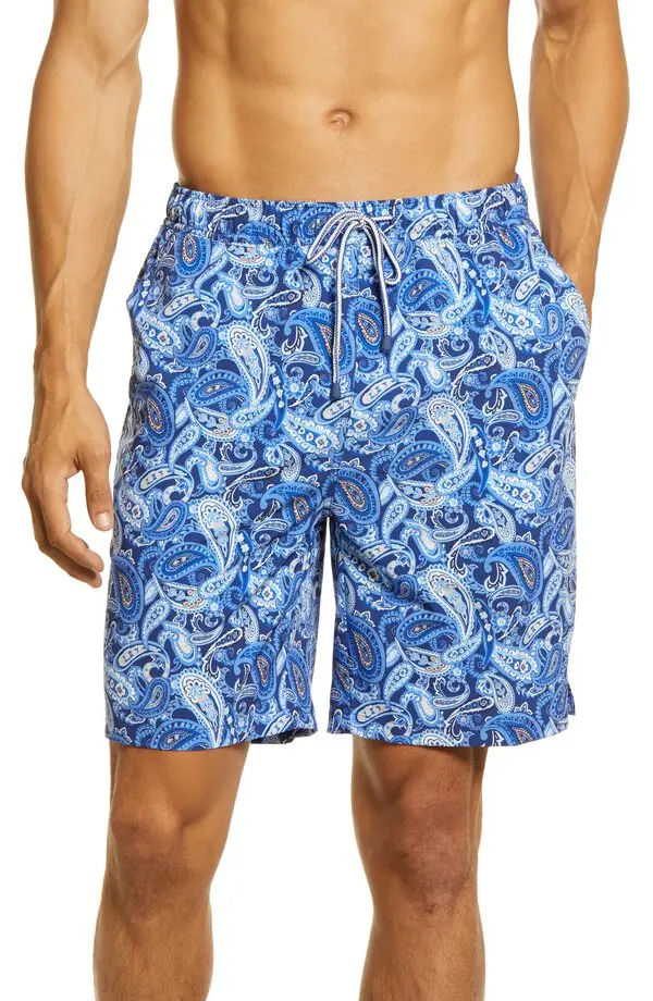 Peter Millar Pacific Paisley Swim Trunks