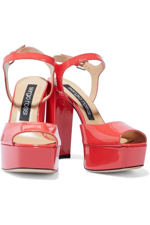 Sergio Rossi Milanoo Sandali Sergio Rossi Sr Milano 90 Patent