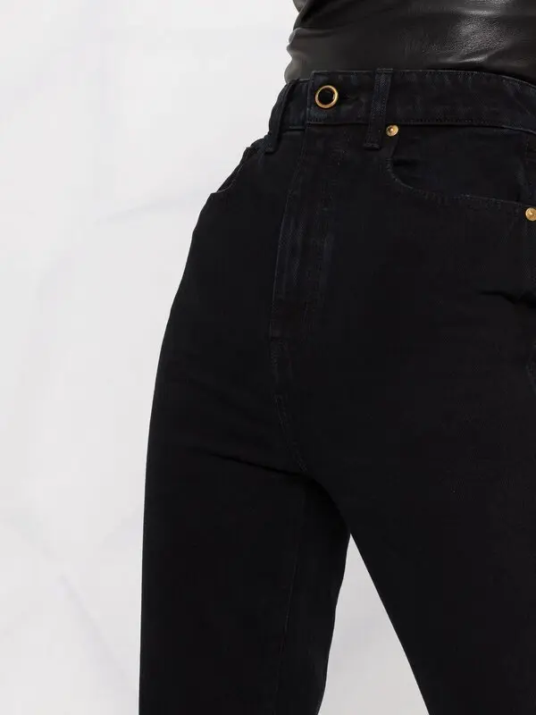 Khaite High-waisted Bootcut Jeans