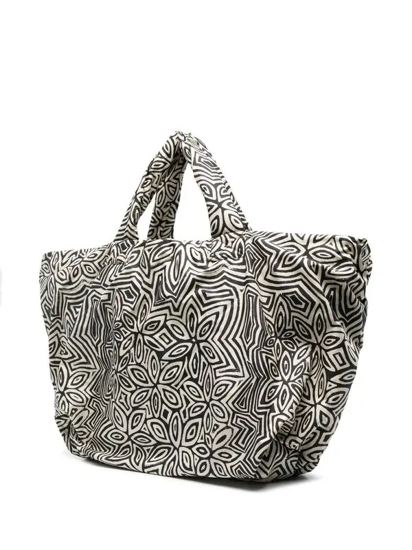 10 CORSO COMO Floral-print Pouffy Tote Bag