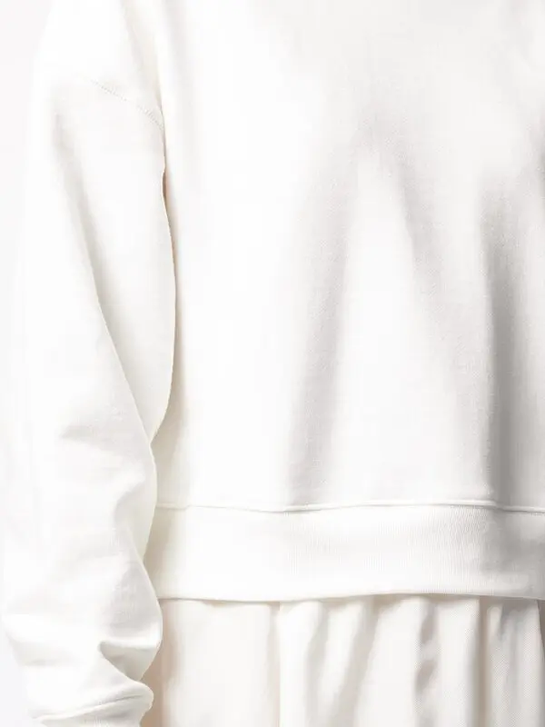 Goen.j Sweatshirt-layered Lace Dress