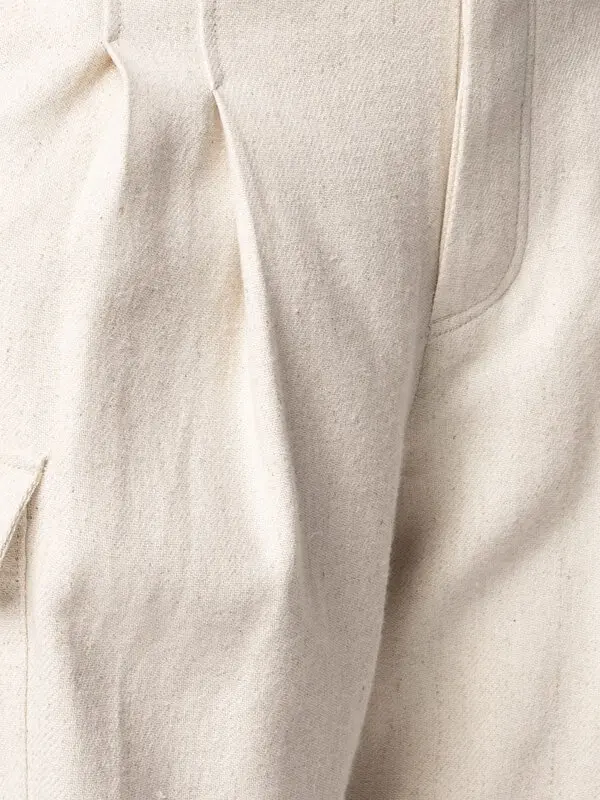 Goen.j Belted Bermuda Shorts