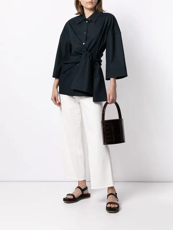 Goen.j Tie-waist Shirt