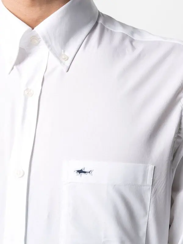 Paul & Shark Logo-plaque Detail Shirt