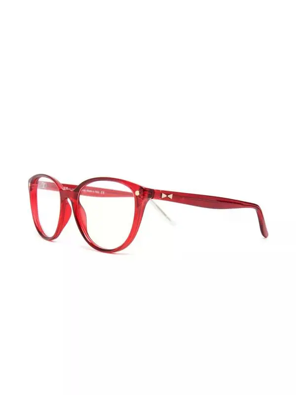 SNOB Round-frame Clear-lens Glasses