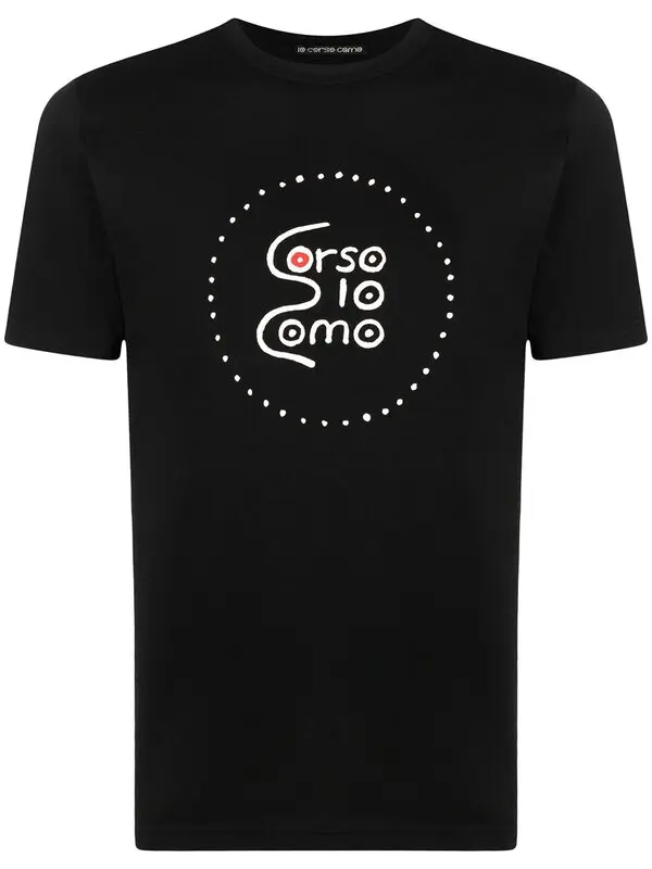 10 CORSO COMO Logo-print T-shirt