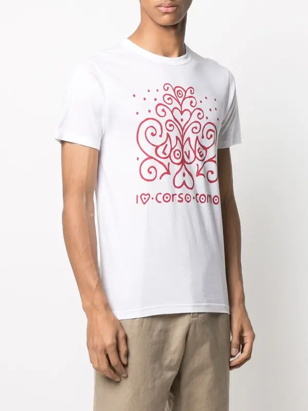 10 CORSO COMO Logo-print T-shirt
