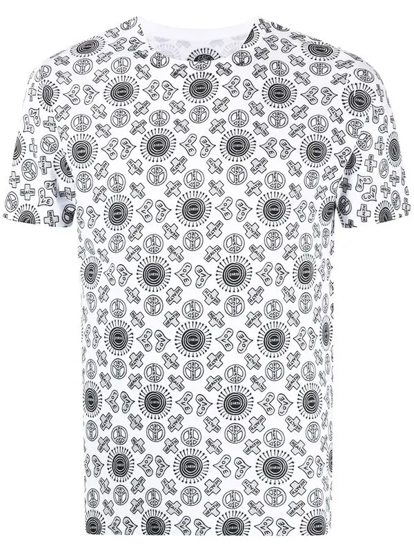 10 CORSO COMO Graphic Print T-shirt - White
