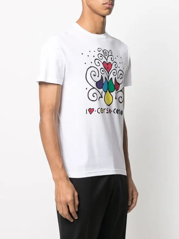 10 CORSO COMO Graphic Print T-shirt
