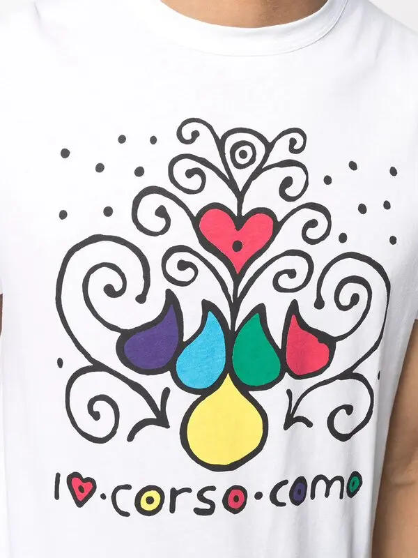 10 CORSO COMO Graphic Print T-shirt