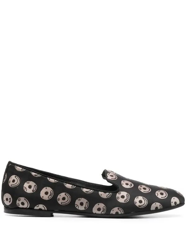 10 CORSO COMO X The Merchant Of Florence Emoji Slippers - Black