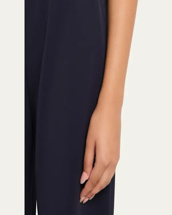 THE ROW Gala Wide-leg Crepe Pants