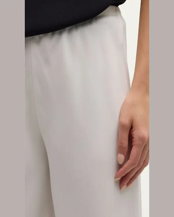 THE ROW Gala Wide-leg Crepe Pants
