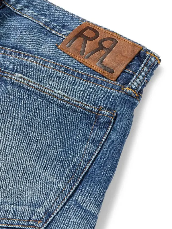 Ralph Lauren Slim-fit Selvedge Denim Jeans - Blue