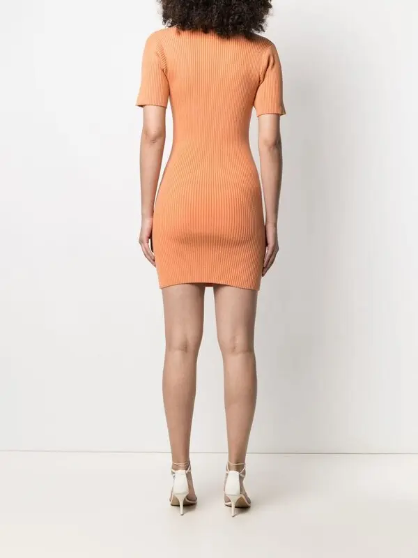 Stella McCartney Rib-detail Bodycon Dress
