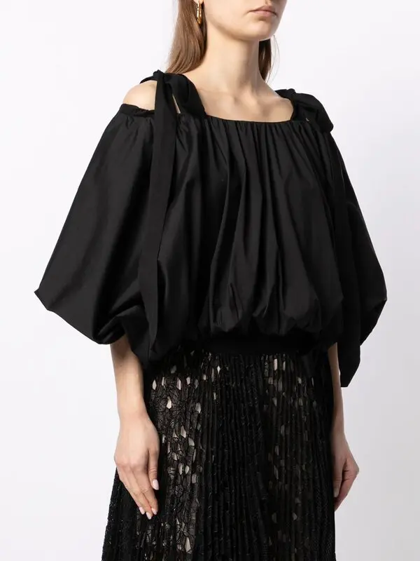 Goen.j Voluminous Cotton-blend Blouse