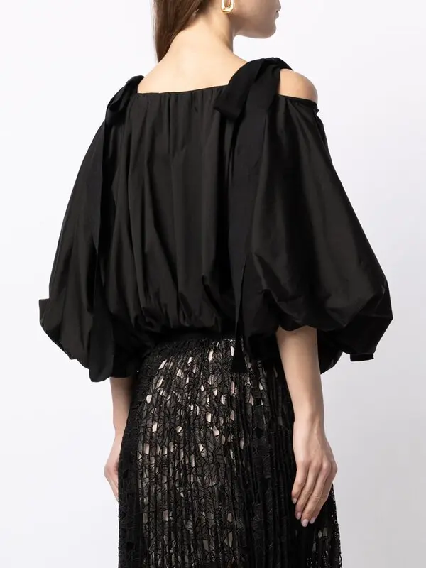 Goen.j Voluminous Cotton-blend Blouse