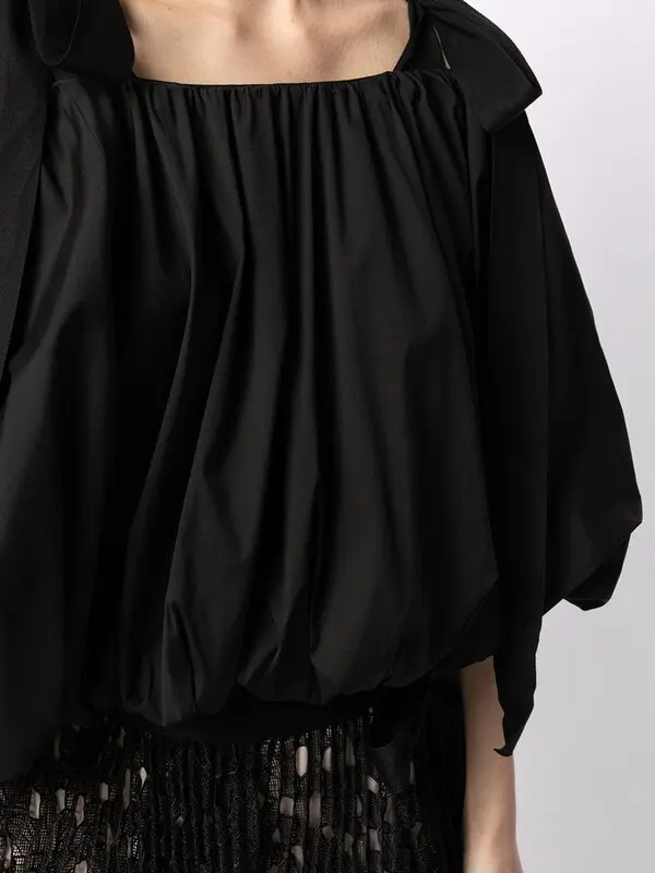 Goen.j Voluminous Cotton-blend Blouse
