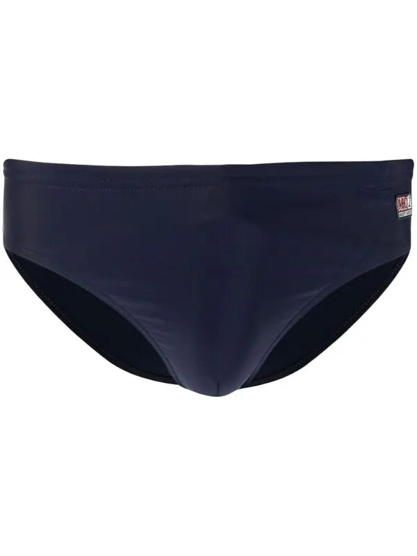 MC2 SAINT BARTH Cayo Logo Swimming Briefs - 61 Blu