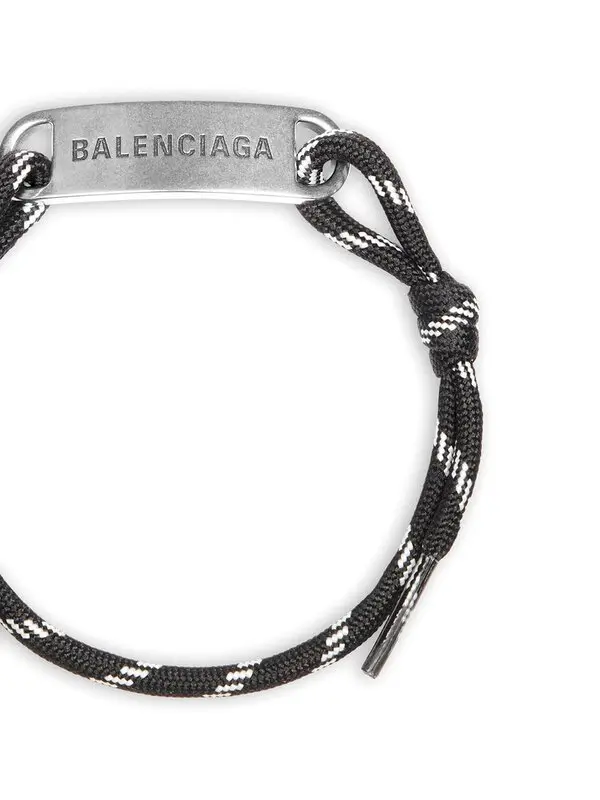 Balenciaga Plate Shoelace Bracelet