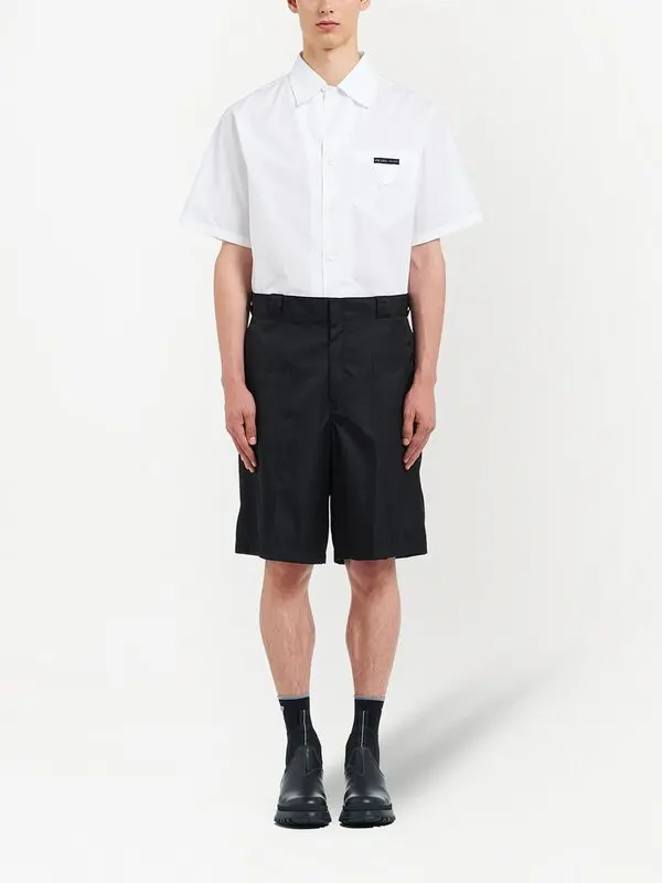 Prada Re-nylon Bermuda Shorts - Black