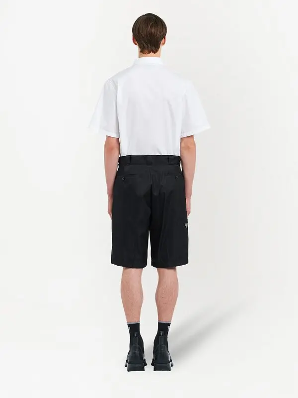 Prada Re-nylon Bermuda Shorts - Black