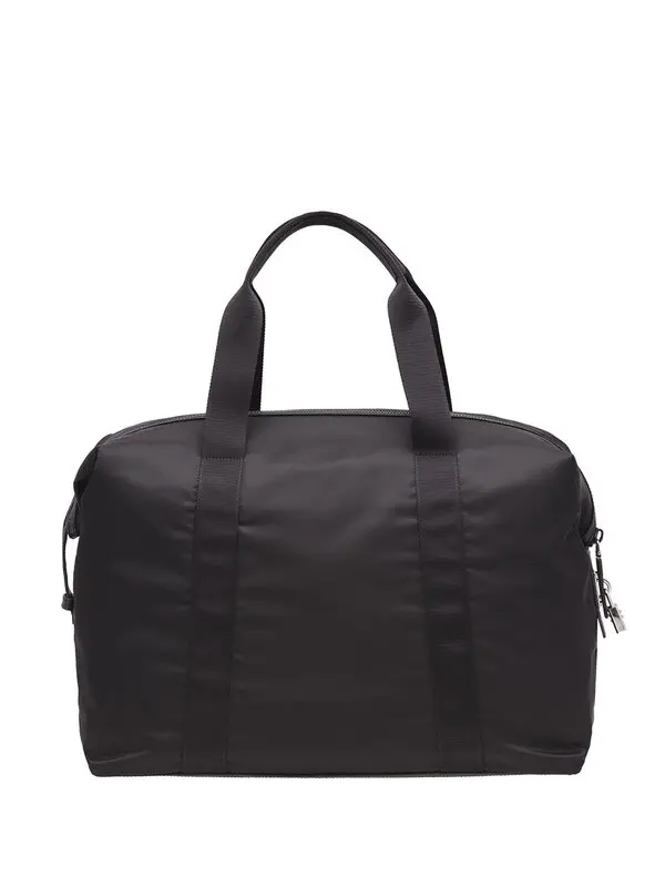 Prada Re-nylon And Saffiano Leather Duffle Bag