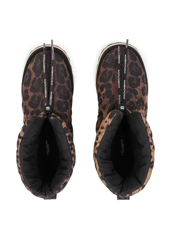 Dolce & Gabbana Leopard-print Boots