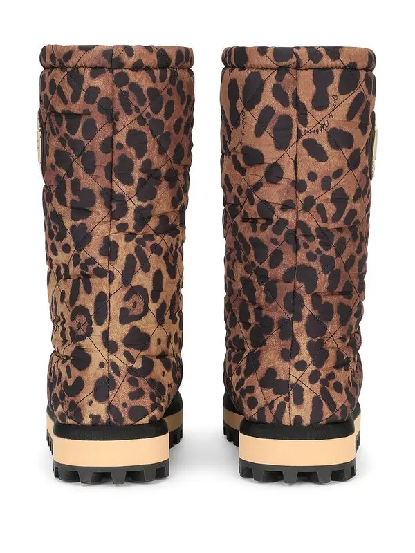 Dolce & Gabbana Leopard-print Boots
