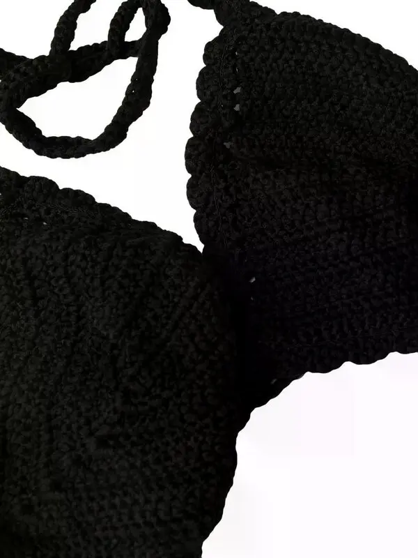 TOM FORD Knitted Logo-patch Bikini