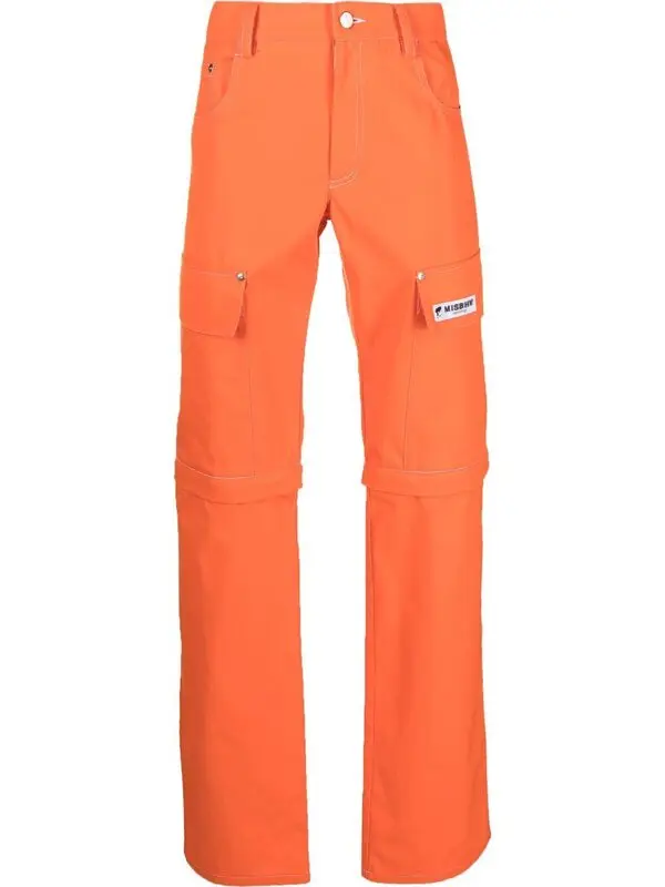 MISBHV Logo Straight-leg Trousers