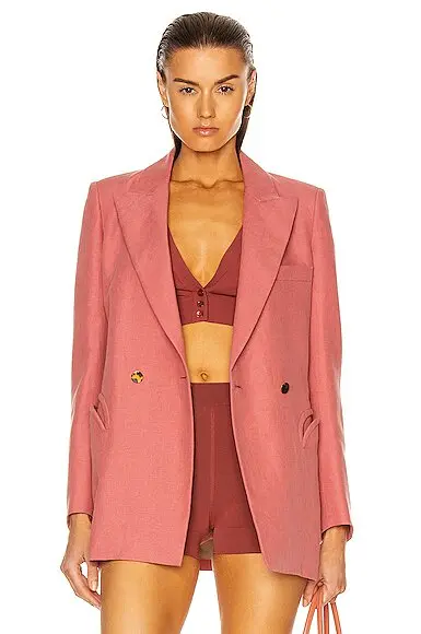 BLAZÉ MILANO Midday Sun Everyday Blazer In Pink