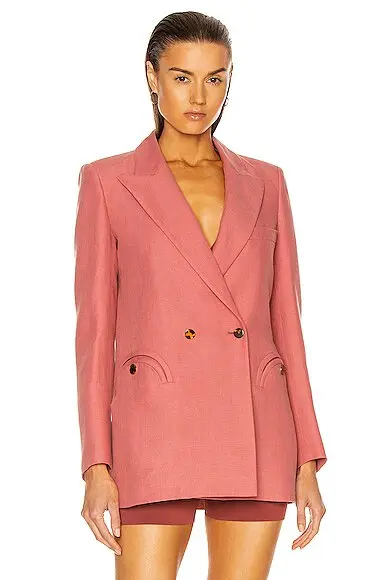 BLAZÉ MILANO Midday Sun Everyday Blazer In Pink