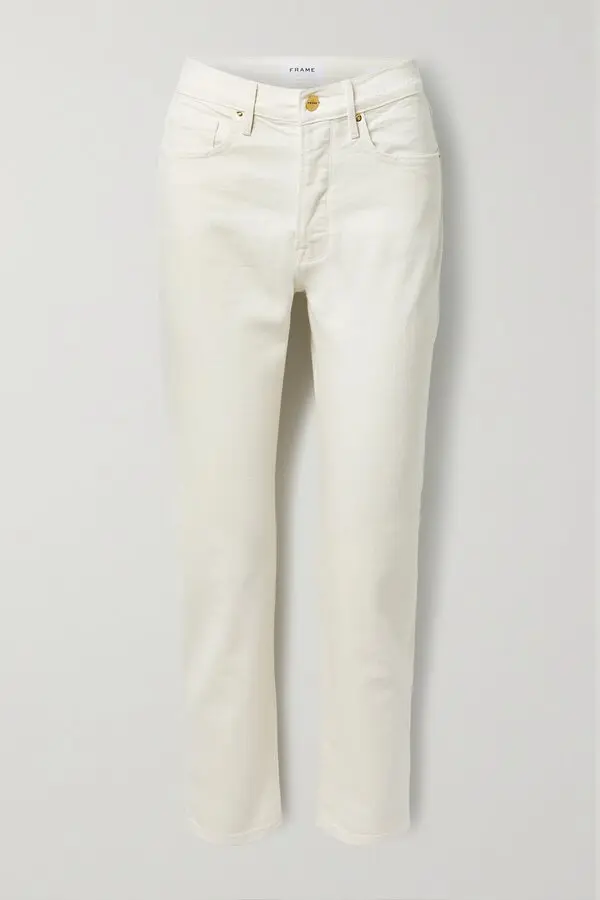 FRAME Le Original High-rise Straight-leg Jeans