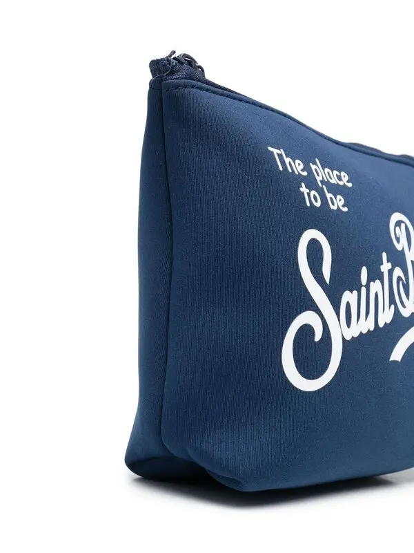 MC2 SAINT BARTH Logo Print Makeup Bag