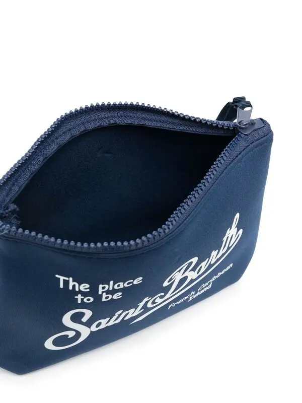 MC2 SAINT BARTH Logo Print Makeup Bag