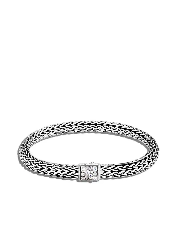 John Hardy Small Classic Chain 6.5mm Reversible Bracelet - Silver