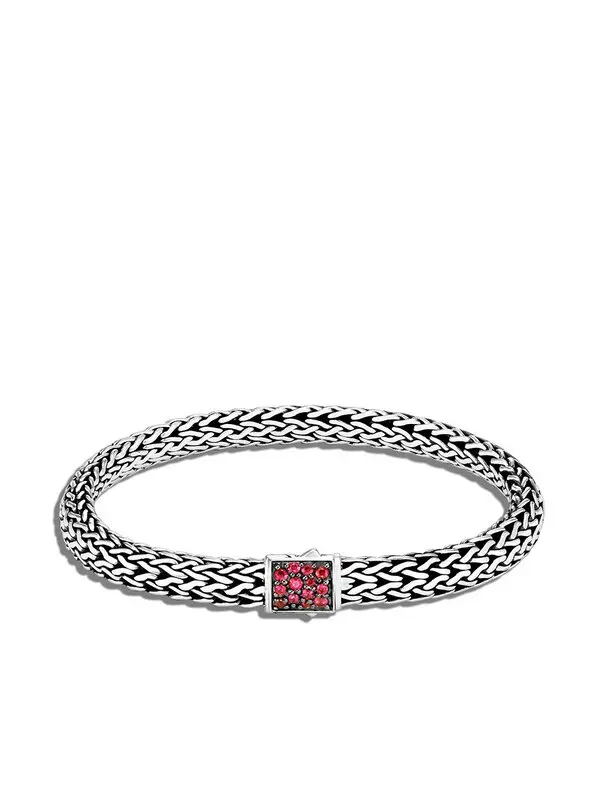 John Hardy Classic Chain Reversible Bracelet - Silver