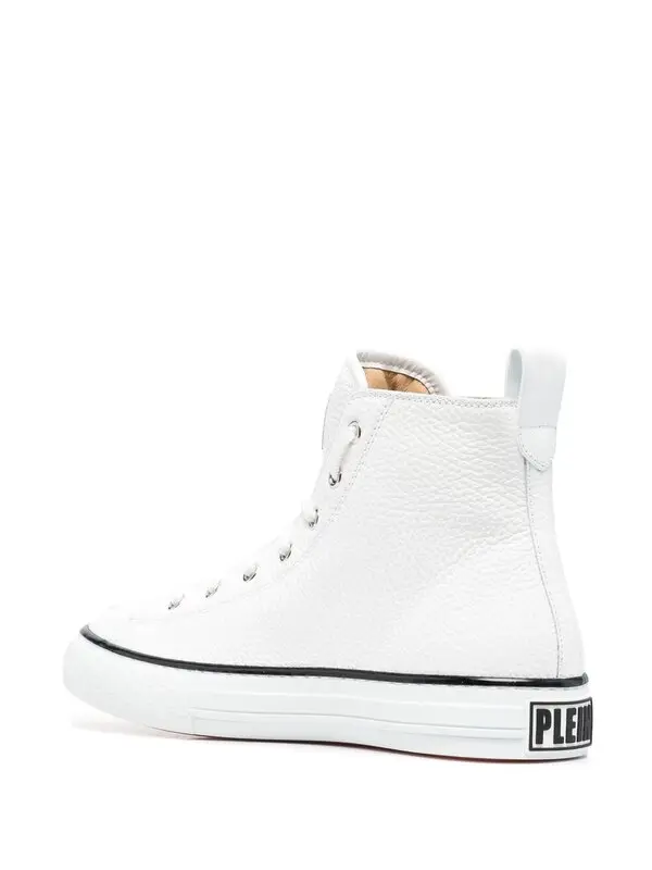 Philipp Plein Leather High-top Sneakers
