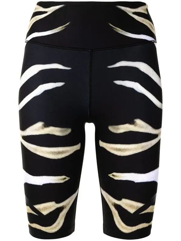 Camilla Zebra Print Bike Shorts
