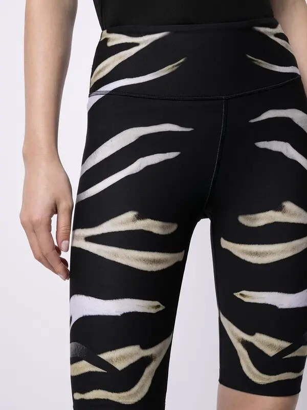 Camilla Zebra Print Bike Shorts