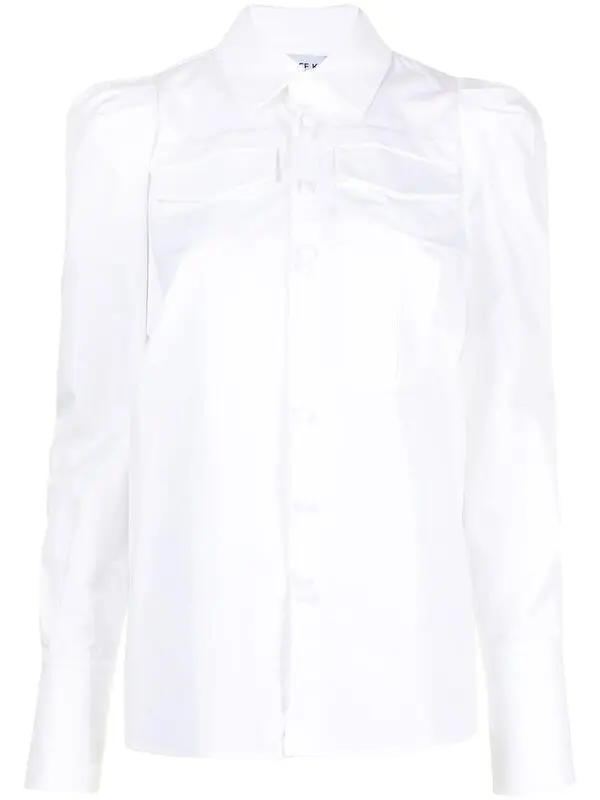 Dice Kayek Cotton Poplin Shirt